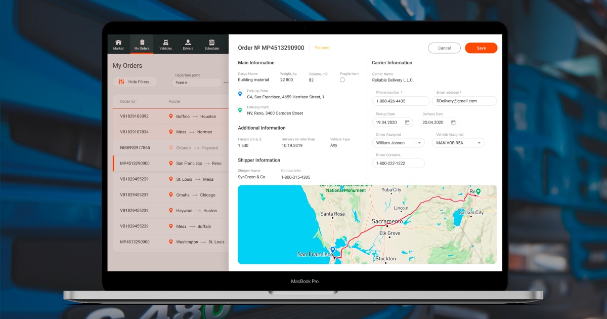 Online Logistics Platform | XB Software