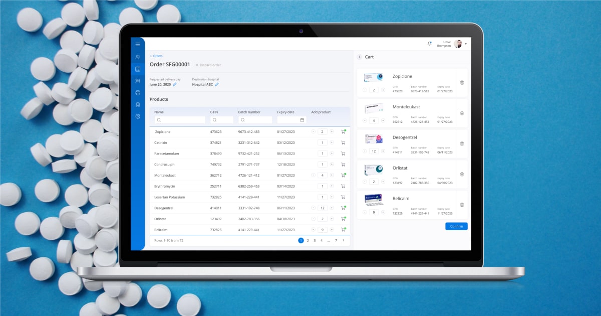Order Management System for Pharmaceutical Company - XB Software