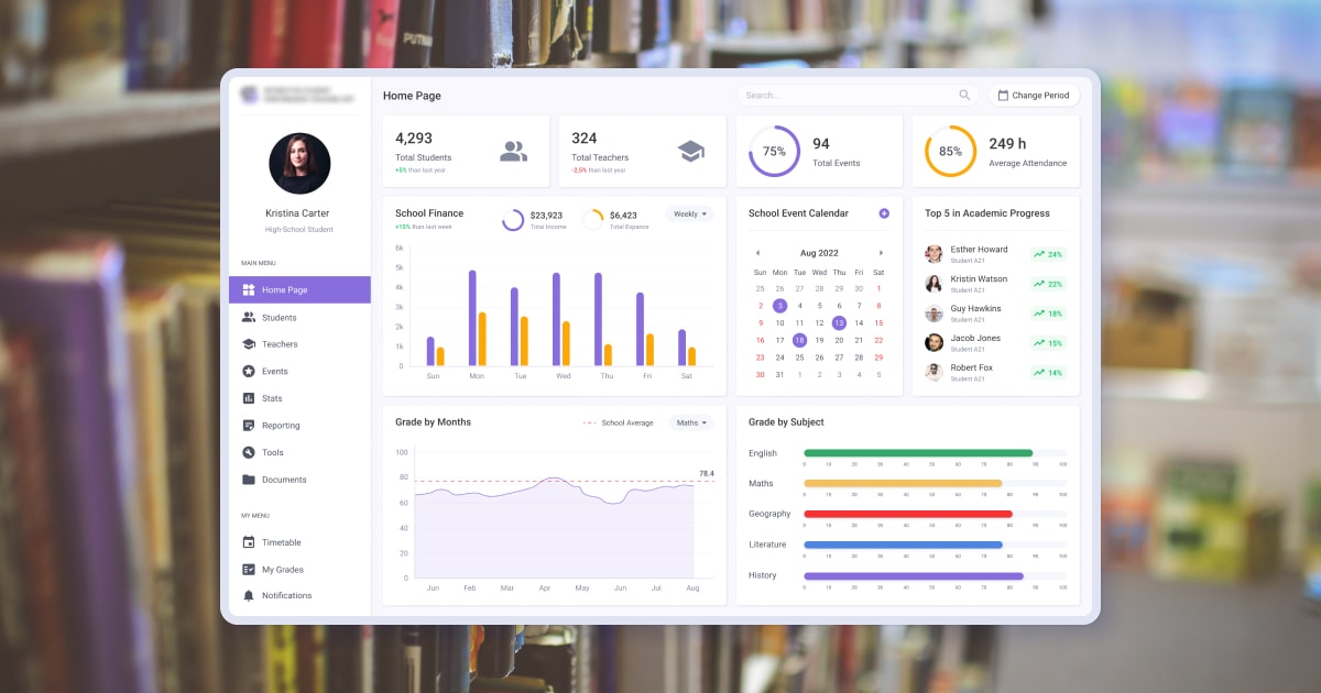 Student Data Tracking App - XB Software