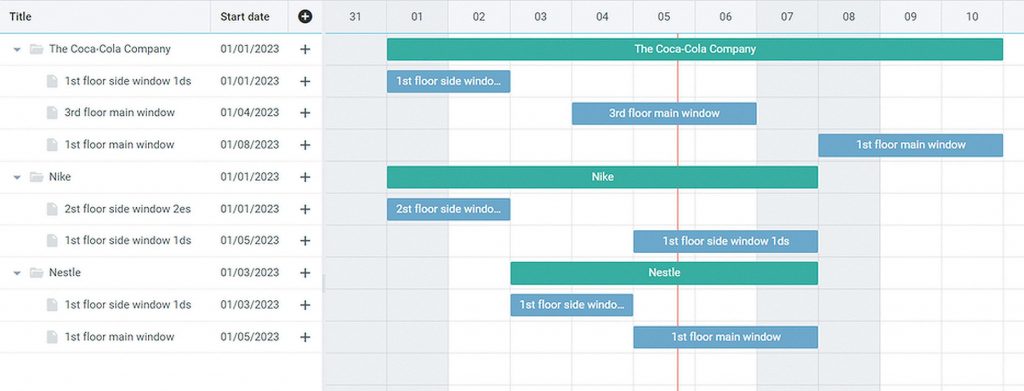 Webix Gantt Chart Widget Customization Guide - XB Software