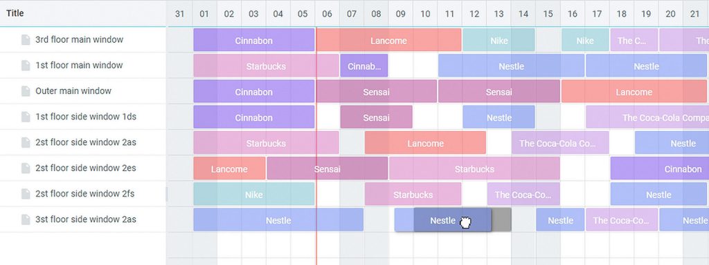 Webix Gantt Chart Widget Customization Guide - XB Software