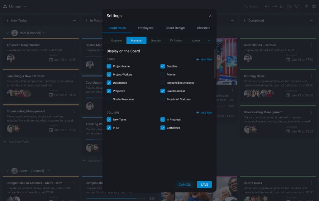 How Kanban Js Customization Optimizes Tv Media Management Xb Software