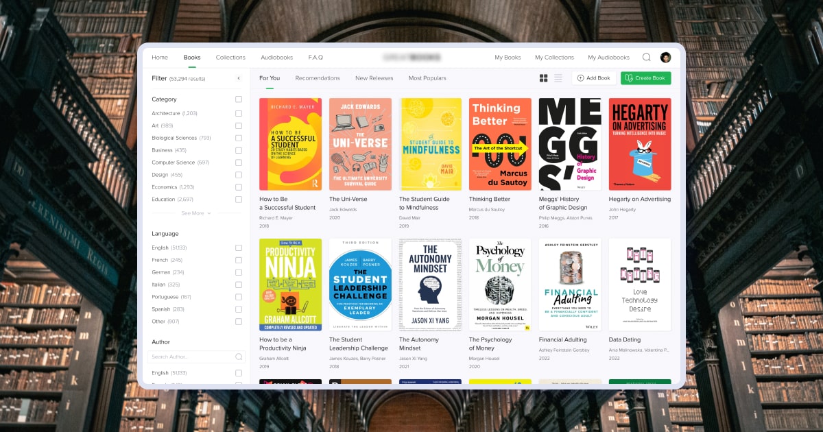 An Interactive Online Digital Library for Students - XB Software