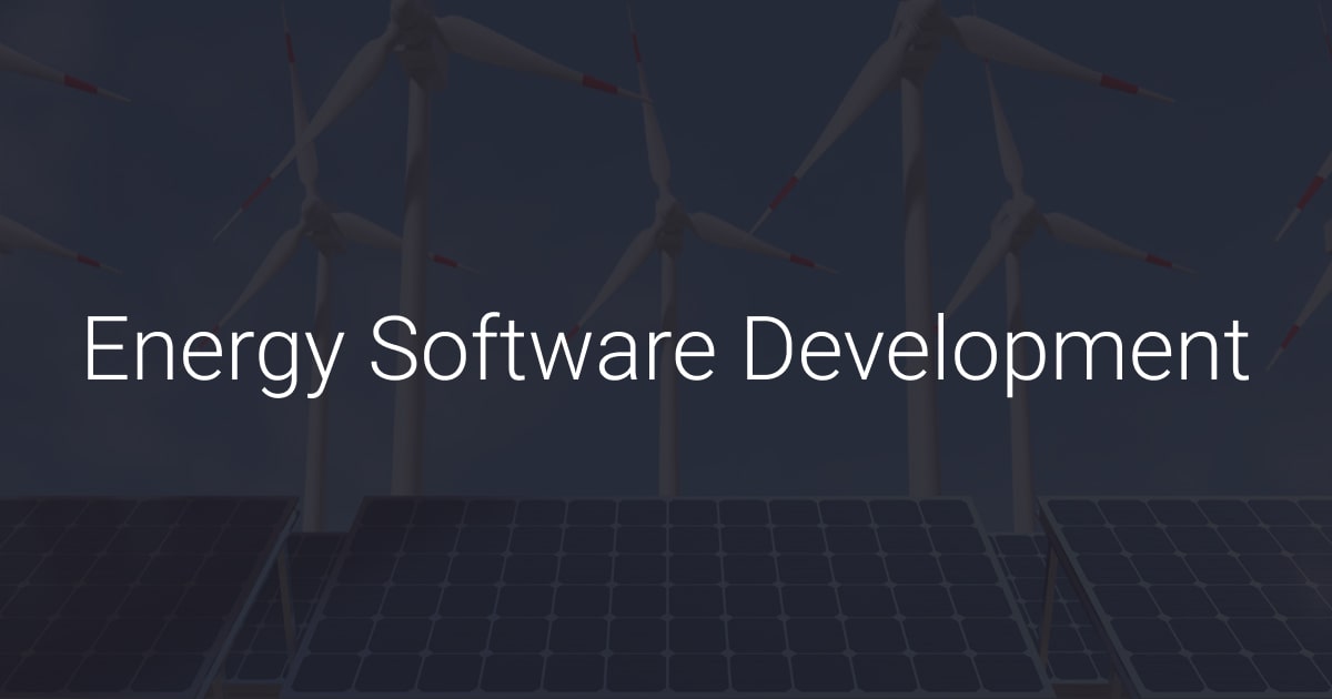 Energy Software Development Services - XB Software